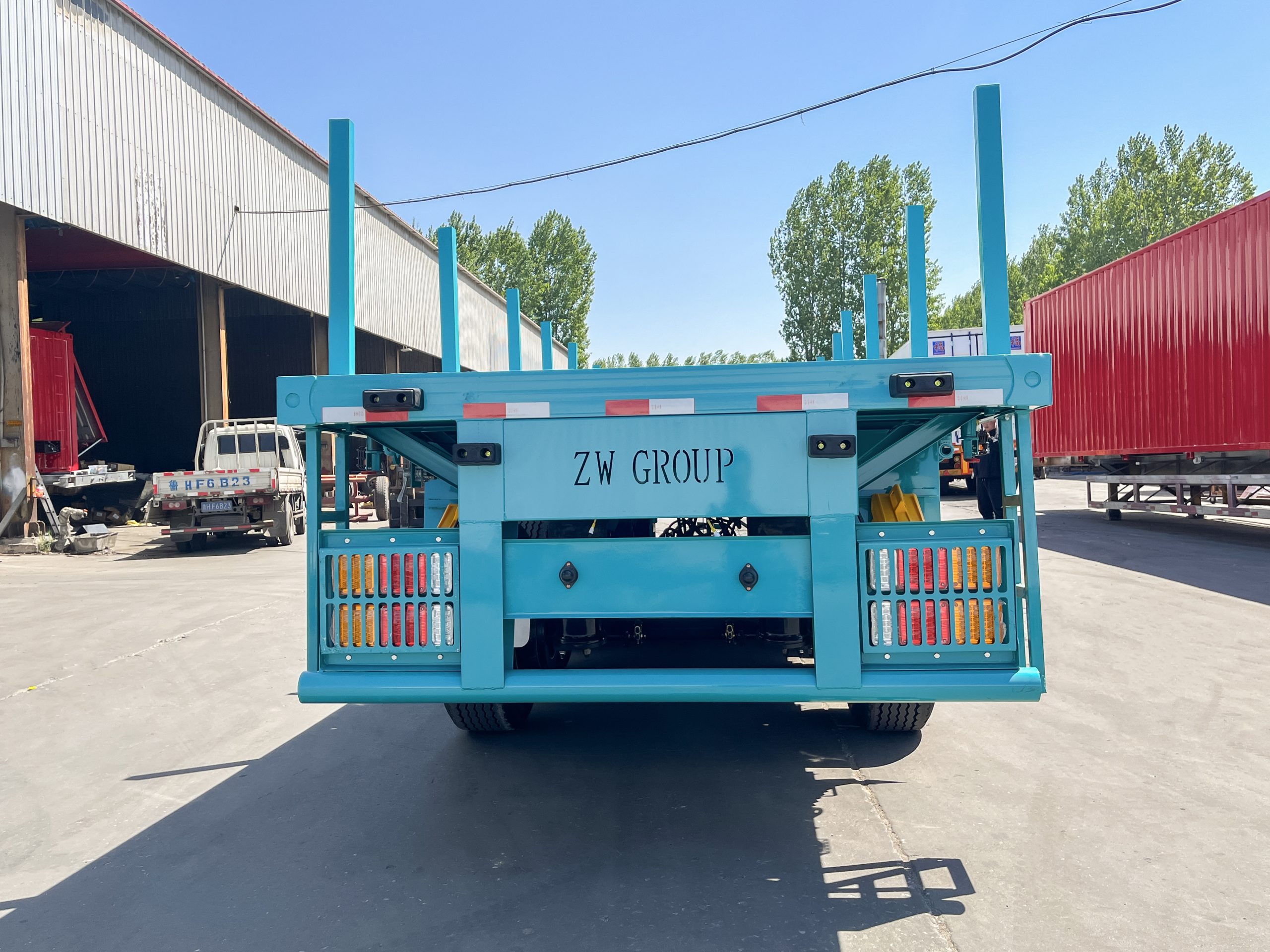 ZW Flatbed Trailer for sale Saudi Arabia - ZW GROUP Vehicle