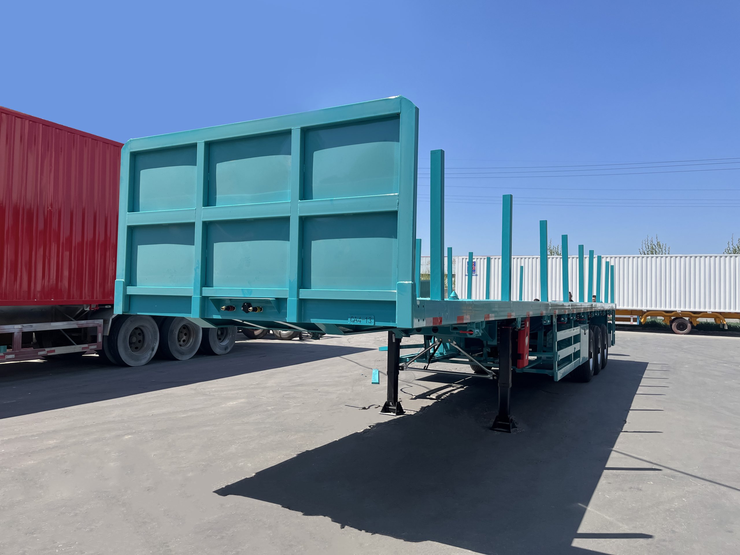 ZW Flatbed Trailer for sale Saudi Arabia - ZW GROUP Vehicle