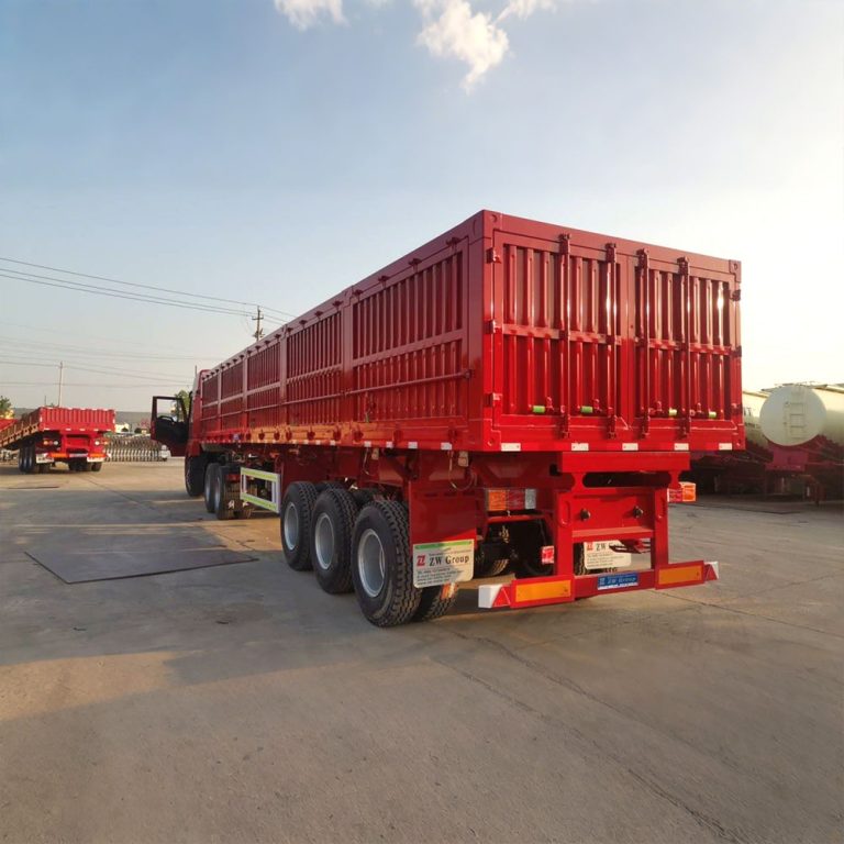 Side Wall Semi Trailer - ZW GROUP Vehicle